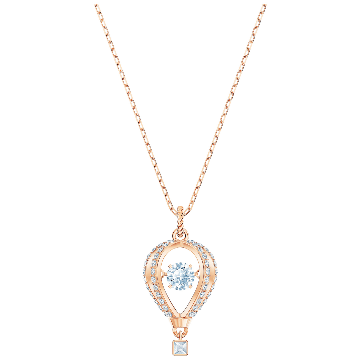 Rose gold Tone Plated Into The Sky Pendant Necklace SWAROVSKI 5483990